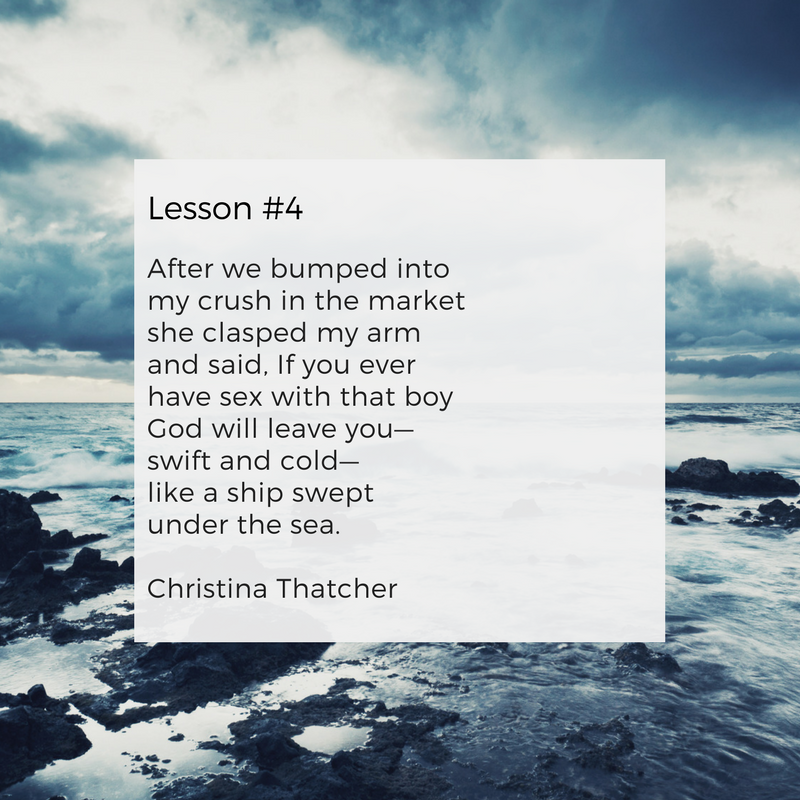 Lessons – Christina Thatcher